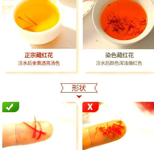 假藏红花泡水后什么颜色_如何辨别真假藏红花-第2张图片-山城妙识