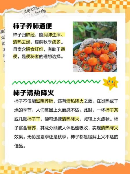 多吃柿子有什么好处_吃柿子能补什么营养-第1张图片-山城妙识