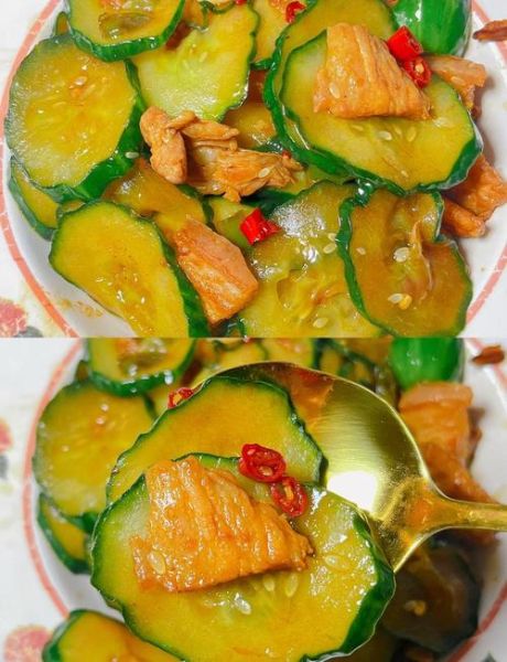 黄瓜炒肉片怎么炒好吃_黄瓜炒肉片视频教程-第1张图片-山城妙识