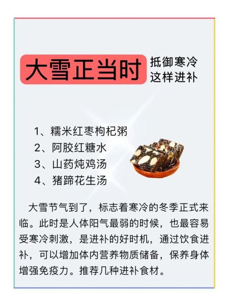 大雪节气吃什么传统食物_大雪进补食谱推荐-第2张图片-山城妙识
