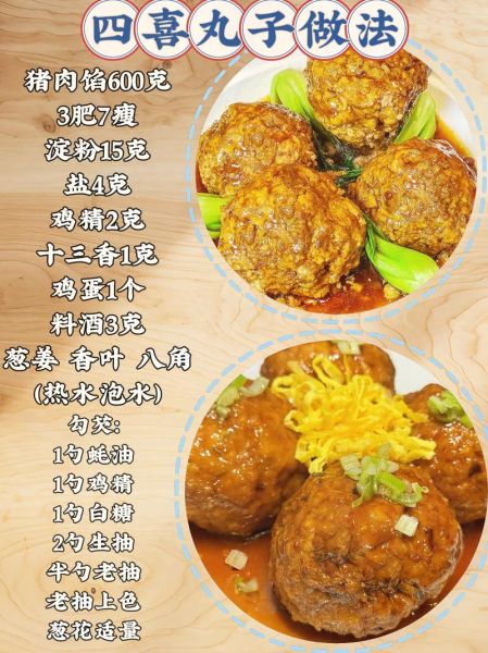 山东四喜丸子怎么做_正宗做法步骤-第1张图片-山城妙识