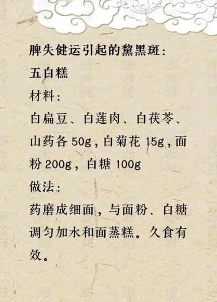 老中医祛斑养颜调理汤怎么做_多久见效-第2张图片-山城妙识