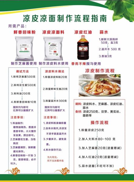 自制凉皮调料水怎么做_凉皮调料水配方比例-第1张图片-山城妙识