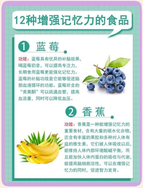 记忆力差吃什么食物好_提高记忆力的食物有哪些-第2张图片-山城妙识