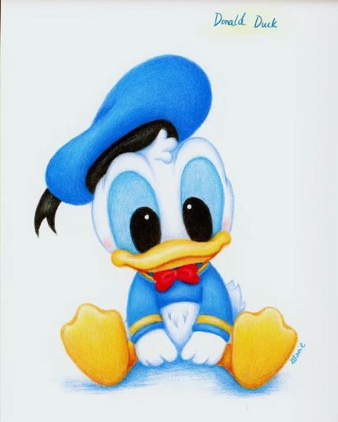 唐老鸭头像怎么画_唐老鸭头像高清壁纸哪里下载-第2张图片-山城妙识