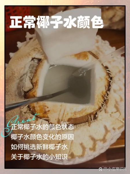 椰子汁是什么颜色_椰子汁颜色发黄正常吗-第1张图片-山城妙识 椰子汁是什么颜色_椰子汁颜色发黄正常吗-第1张图片-山城妙识