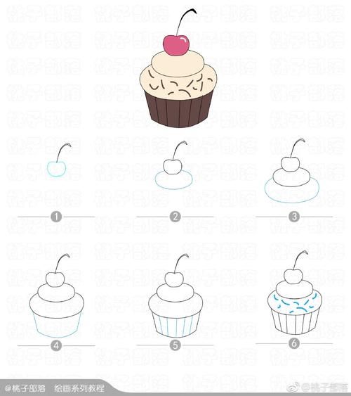 小点心简笔画怎么画_简笔画小点心步骤-第1张图片-山城妙识 小点心简笔画怎么画_简笔画小点心步骤-第1张图片-山城妙识
