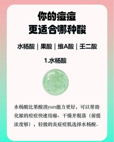 果酸和水杨酸的区别_哪个更适合痘痘肌-第1张图片-山城妙识 果酸和水杨酸的区别_哪个更适合痘痘肌-第1张图片-山城妙识