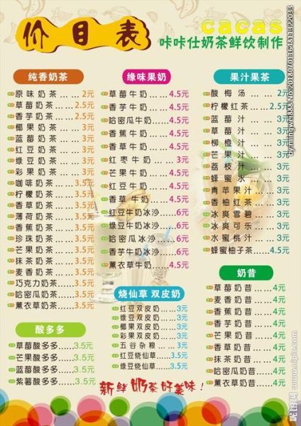 开奶茶店需要多少钱_奶茶店成本明细表-第1张图片-山城妙识 开奶茶店需要多少钱_奶茶店成本明细表-第1张图片-山城妙识