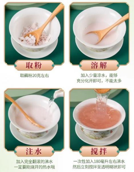 藕粉为什么一冲就变成水了_藕粉冲成水的原因-第2张图片-山城妙识