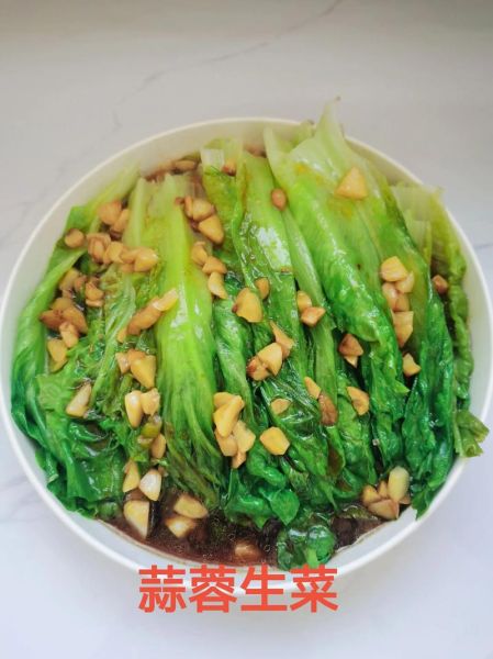 蒜泥生菜怎么炒才脆_蒜泥生菜焯水还是直接炒-第2张图片-山城妙识