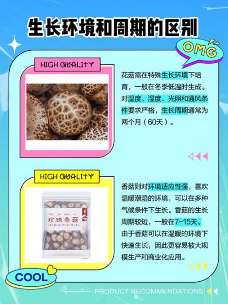 花菇和香菇哪个营养价值高_区别与功效对比-第3张图片-山城妙识