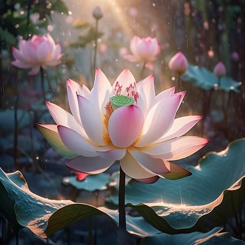 莲花象征什么寓意_莲花在佛教中的含义-第1张图片-山城妙识 莲花象征什么寓意_莲花在佛教中的含义-第1张图片-山城妙识