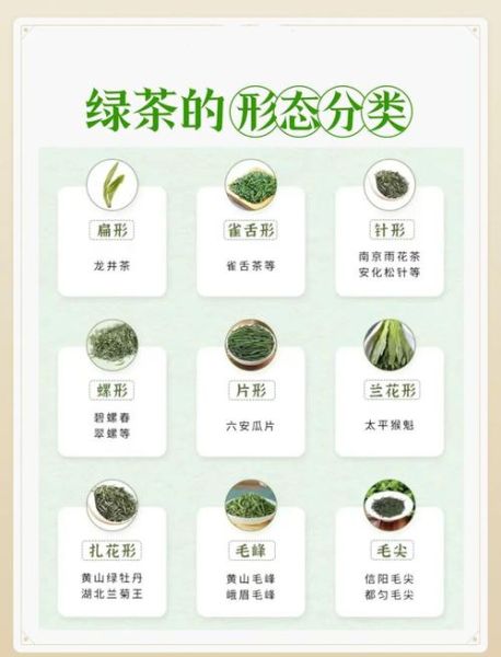 绿茶的种类有哪些_绿茶图片大全集怎么分辨-第3张图片-山城妙识