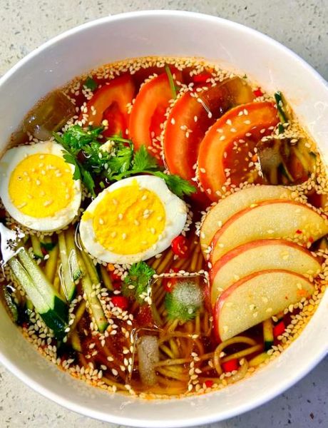 冷面汤怎么调酸甜_家庭版做法-第1张图片-山城妙识