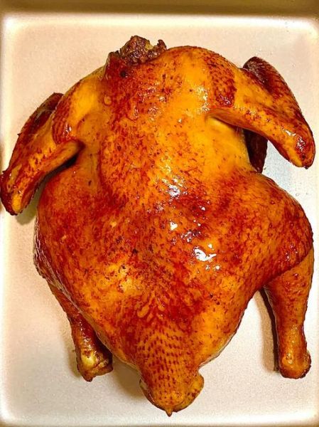 烤鸡图片高清整只哪里找_如何拍出色泽金黄诱人-第1张图片-山城妙识
