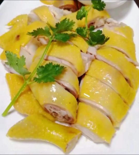 白切鸡摆盘视频教程_如何摆盘好看-第1张图片-山城妙识