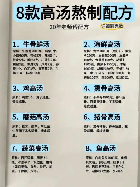 高汤的做法有几种_高汤怎么熬才白-第1张图片-山城妙识