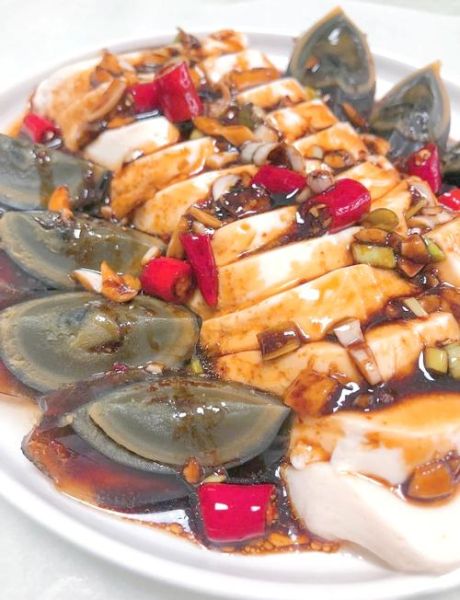 豆腐皮蛋怎么凉拌好吃_皮蛋豆腐凉拌做法-第1张图片-山城妙识 豆腐皮蛋怎么凉拌好吃_皮蛋豆腐凉拌做法-第1张图片-山城妙识