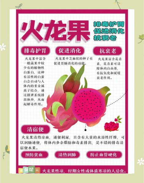 火龙果的功效和作用有什么_火龙果怎么吃才减肥-第1张图片-山城妙识