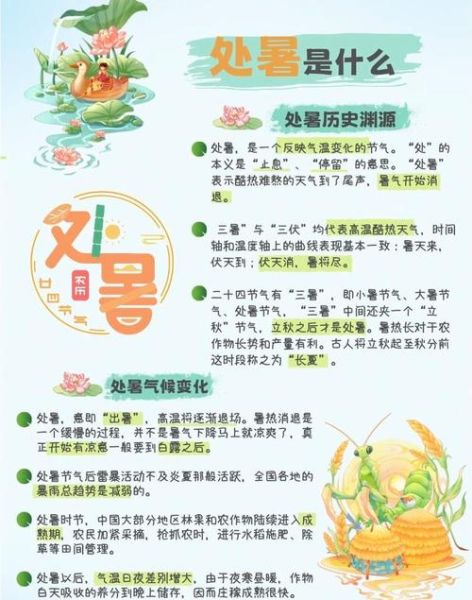 处暑是什么意思_处暑节气的含义是什么-第1张图片-山城妙识