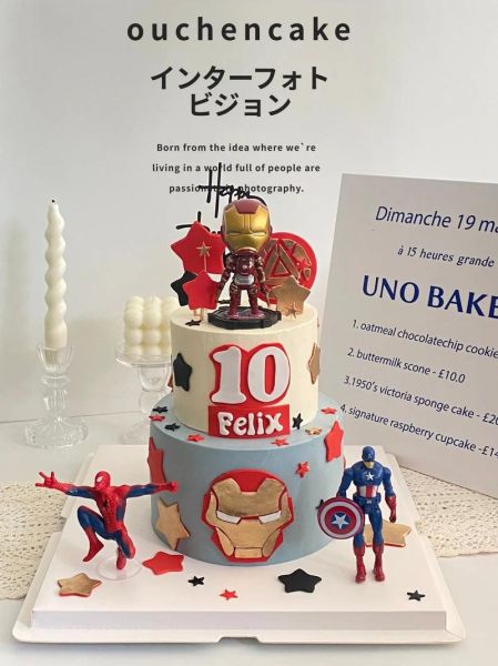 男孩生日蛋糕图片_创意造型怎么做-第1张图片-山城妙识