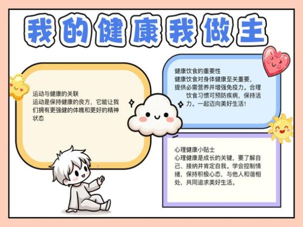 健康生活手抄报怎么做_手抄报内容写什么-第3张图片-山城妙识