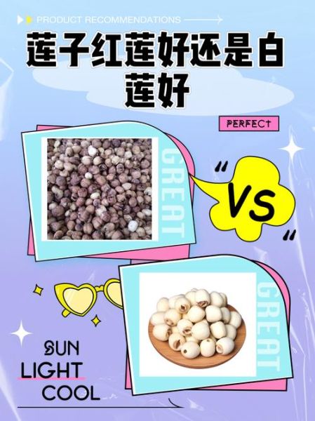 红莲子和白莲子哪个好_区别与功效对比-第1张图片-山城妙识