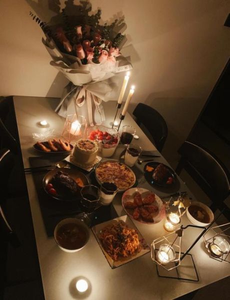 烛光晚餐布置图片_家里如何布置烛光晚餐-第1张图片-山城妙识