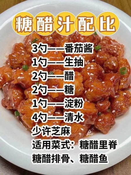 正宗糖醋汁比例是多少_糖醋汁怎么调才酸甜适中-第1张图片-山城妙识