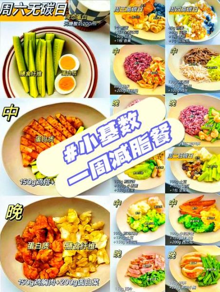 减肥食谱怎么搭配_一周减脂餐吃什么-第1张图片-山城妙识