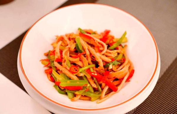 爆炒羊肚丝怎么做才脆嫩_正宗爆炒羊肚丝的做法-第1张图片-山城妙识