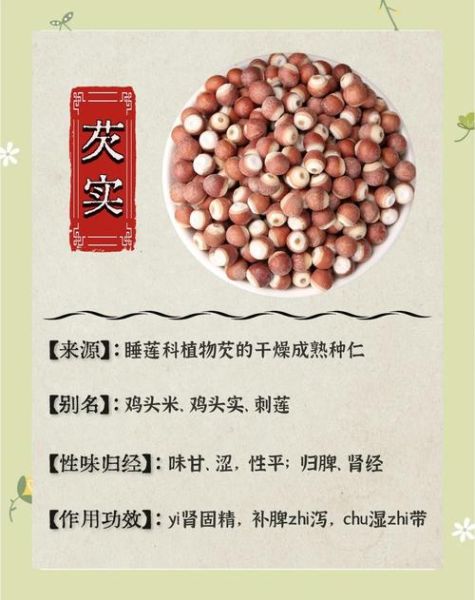 芡实怎么吃补肾效果最好_芡实补肾的吃法-第1张图片-山城妙识