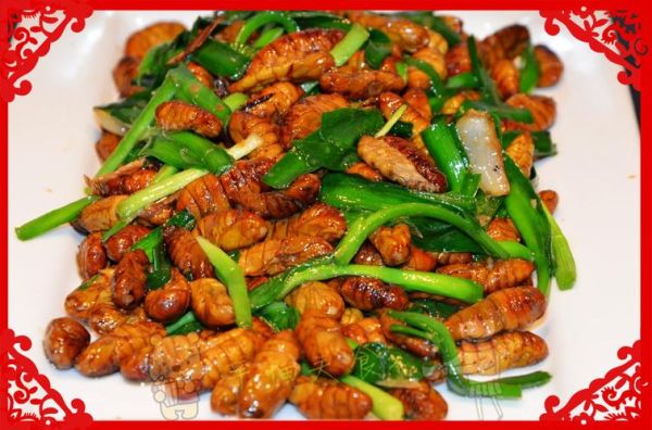 韭菜炒蚕蛹怎么做_韭菜炒蚕蛹家常做法-第2张图片-山城妙识