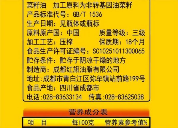 食用油产品标准号哪个最好_如何挑选最健康-第3张图片-山城妙识