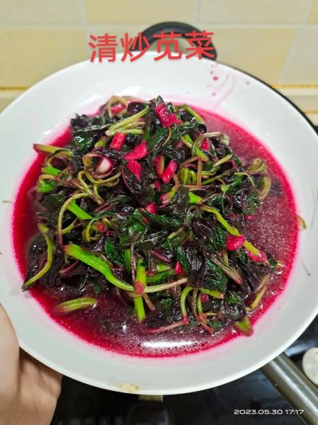 炒苋菜怎么做_炒苋菜要不要焯水-第1张图片-山城妙识