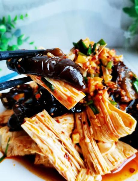 凉拌腐竹怎么做才好吃_正宗凉拌腐竹的做法-第1张图片-山城妙识