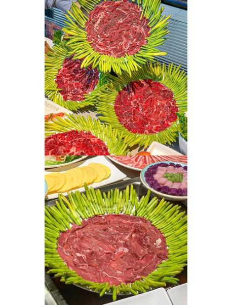 火锅配菜摆盘花样_怎么摆好看-第2张图片-山城妙识