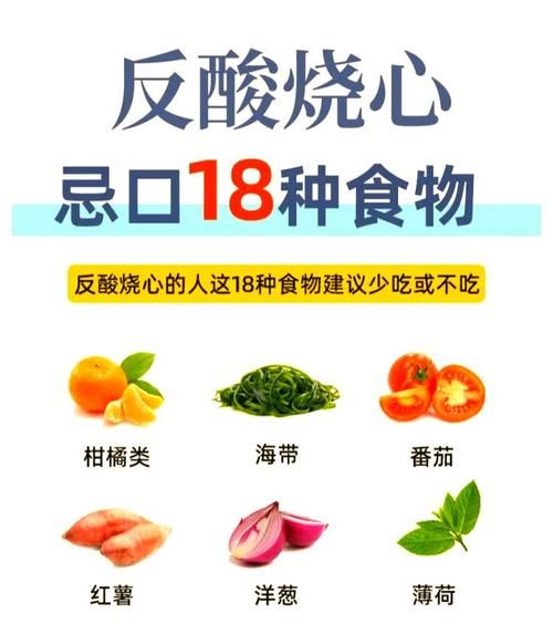 胃反酸烧心不能吃什么食物_哪些食物会加重反酸-第1张图片-山城妙识