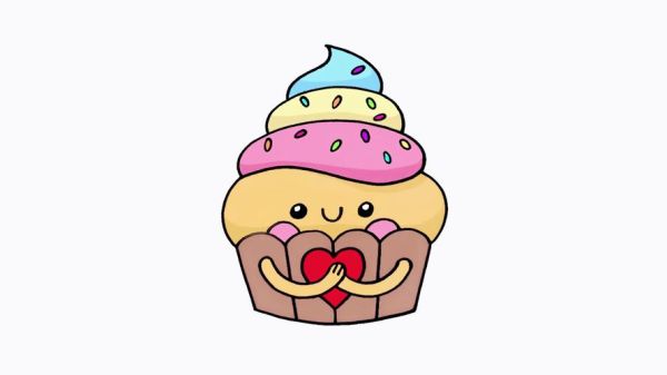 小蛋糕卡通图片怎么画_小蛋糕卡通图片素材哪里找-第3张图片-山城妙识