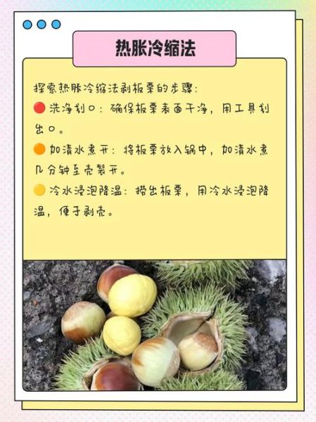生板栗怎么去皮最快_生板栗剥壳不碎的方法-第3张图片-山城妙识