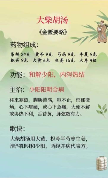 小柴胡汤方歌记忆口诀_小柴胡汤的功效与作用-第3张图片-山城妙识