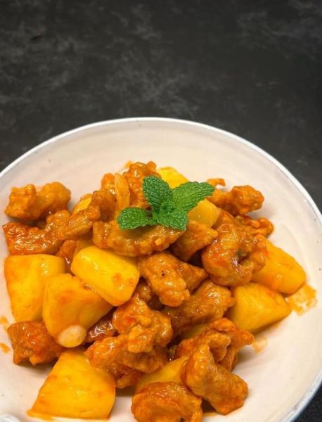 菠萝古老肉的家常做法_菠萝古老肉怎么做好吃又脆-第2张图片-山城妙识