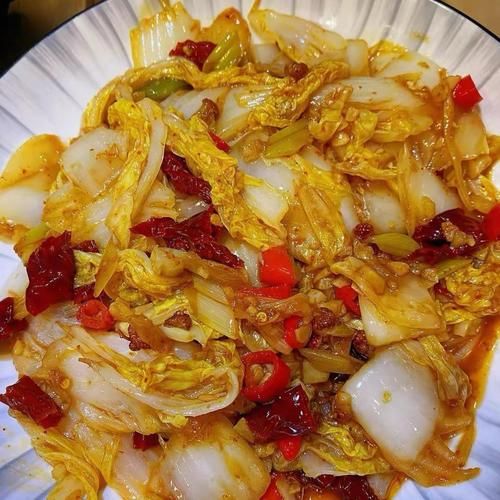 酸辣白菜图片大全大图_酸辣白菜怎么做才脆爽-第1张图片-山城妙识