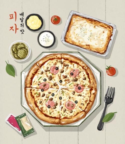 韩国料理插画_如何画韩式美食插画-第3张图片-山城妙识