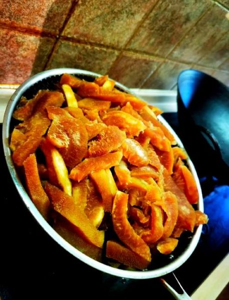 柚子皮糖怎么做_柚子皮糖去苦窍门-第1张图片-山城妙识 柚子皮糖怎么做_柚子皮糖去苦窍门-第1张图片-山城妙识