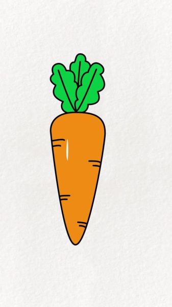 白萝卜卡通图片怎么画_白萝卜卡通图片素材哪里找-第1张图片-山城妙识