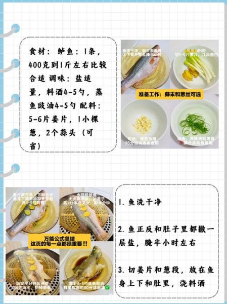 清蒸鱼要蒸多长时间_清蒸鱼蒸多久才熟-第2张图片-山城妙识