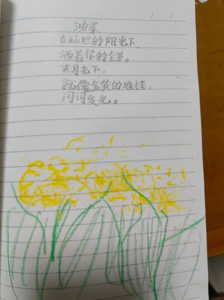 油菜花诗句最出名的是哪一句_油菜花古诗赏析-第2张图片-山城妙识