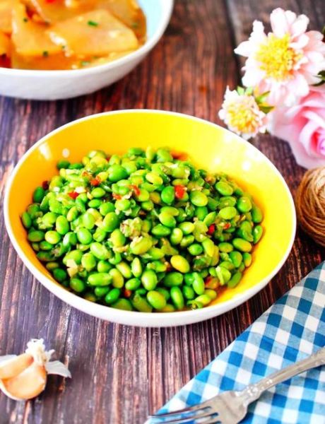 鲜毛豆粒怎么炒好吃_毛豆炒多久才入味-第1张图片-山城妙识